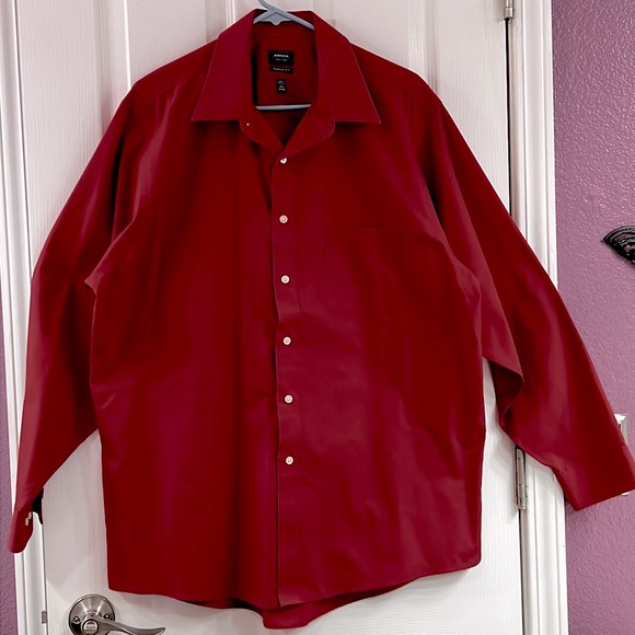 Arrow | Shirts | Crimson Red Dress Shirt | Poshmark